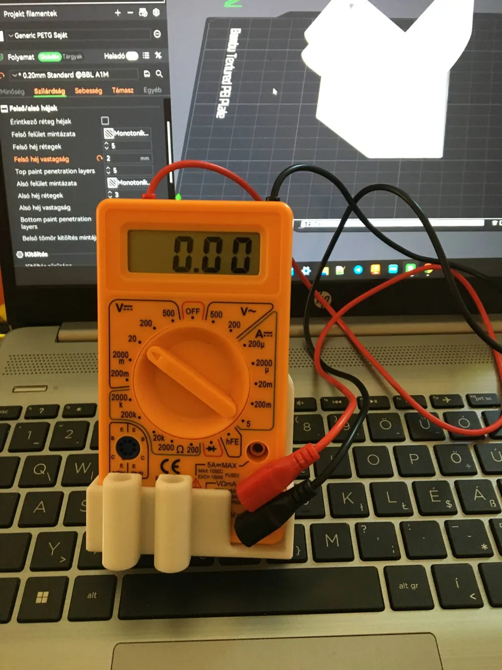 Multimeter holder by NoradBB MakerWorld: Download Free 3D Models