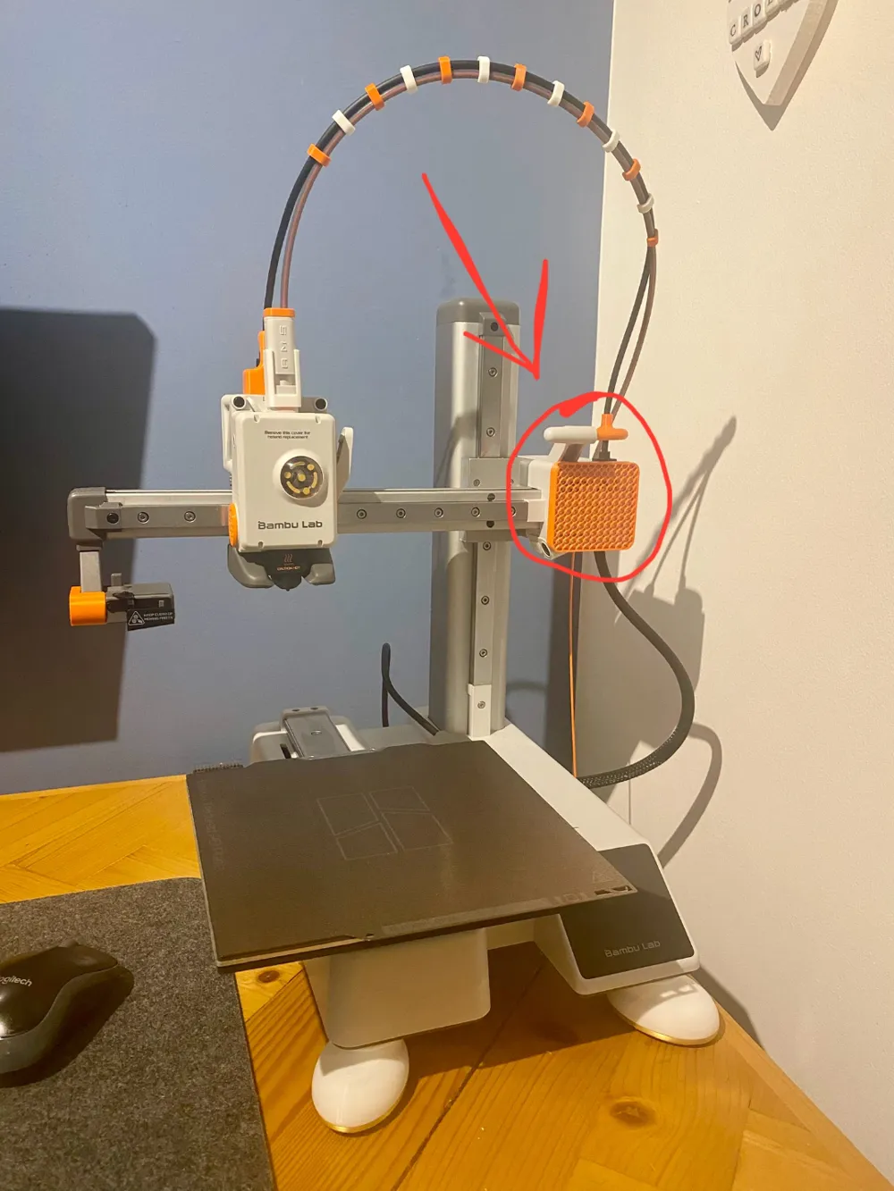 A1 mini - X axis motor decorative cover upgrade by bd142 MakerWorld ...