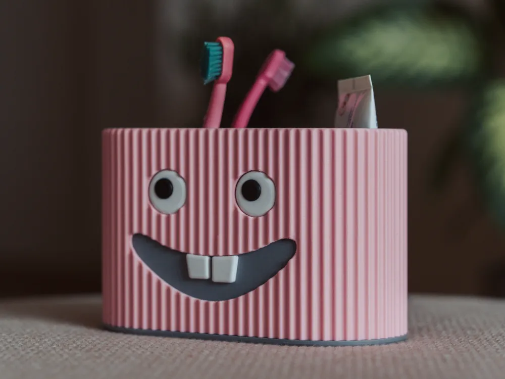 Kids Monster Toothbrush Holder - Free 3D Print Model - MakerWorld