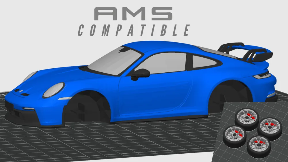 Porsche 911 GT3 (992) by Mr.Rod - MakerWorld