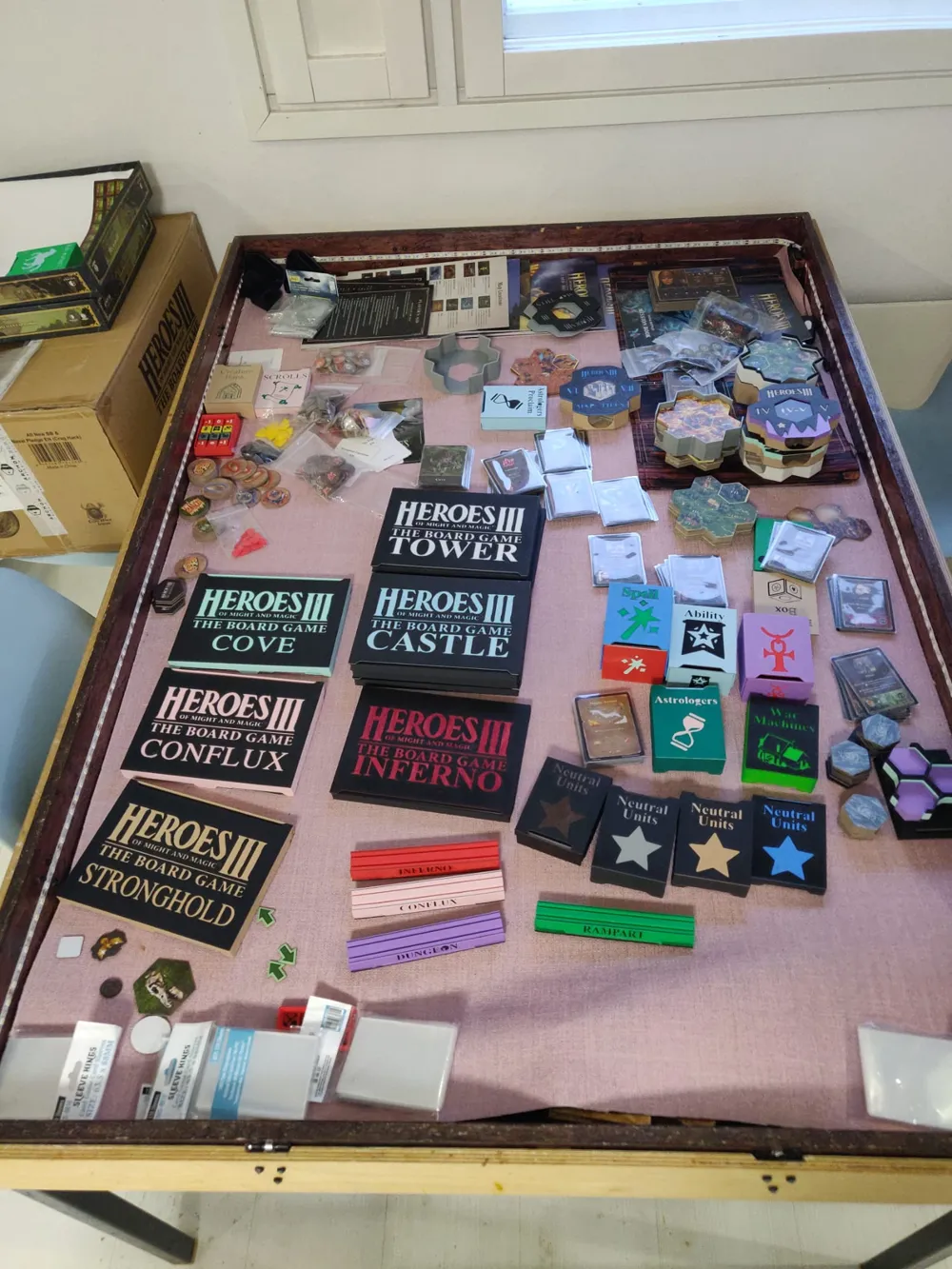 HoMM3 All in card boxes (WiP) – Kostenloses 3D-Druckmodell – MakerWorld