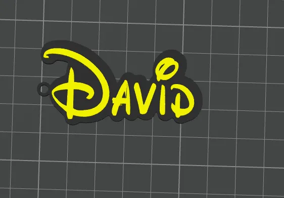 name david - Free 3D Print Model - MakerWorld