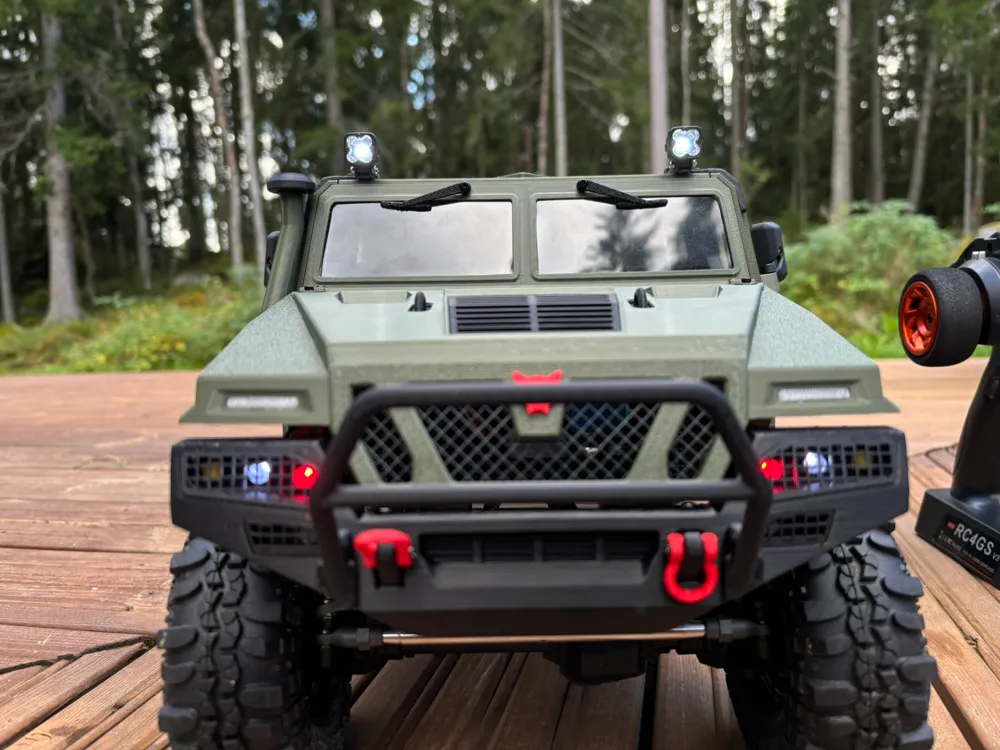 Catmaw AFV - model car or RC car body for SCX10 by polymech3d ...