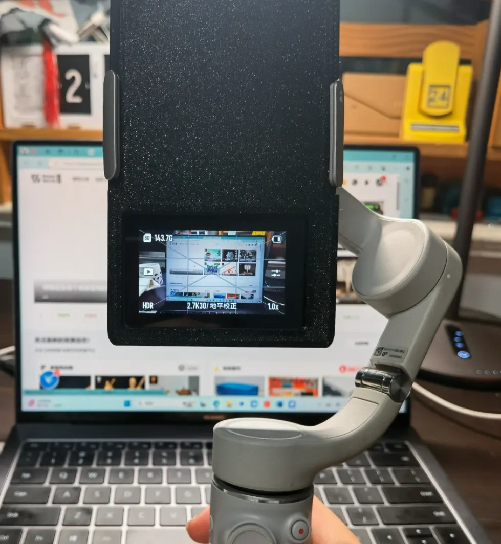 DJI action gimbal mount by user_31272572 - MakerWorld