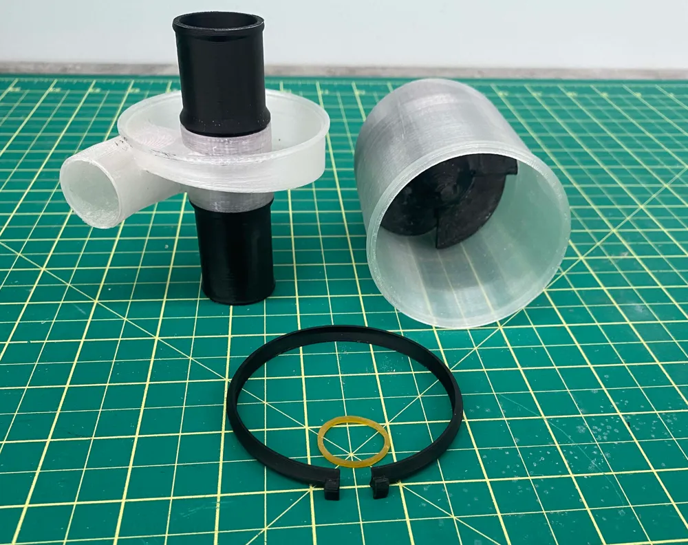 Small Axial Flow Cyclone Dust Separator by Klave - MakerWorld