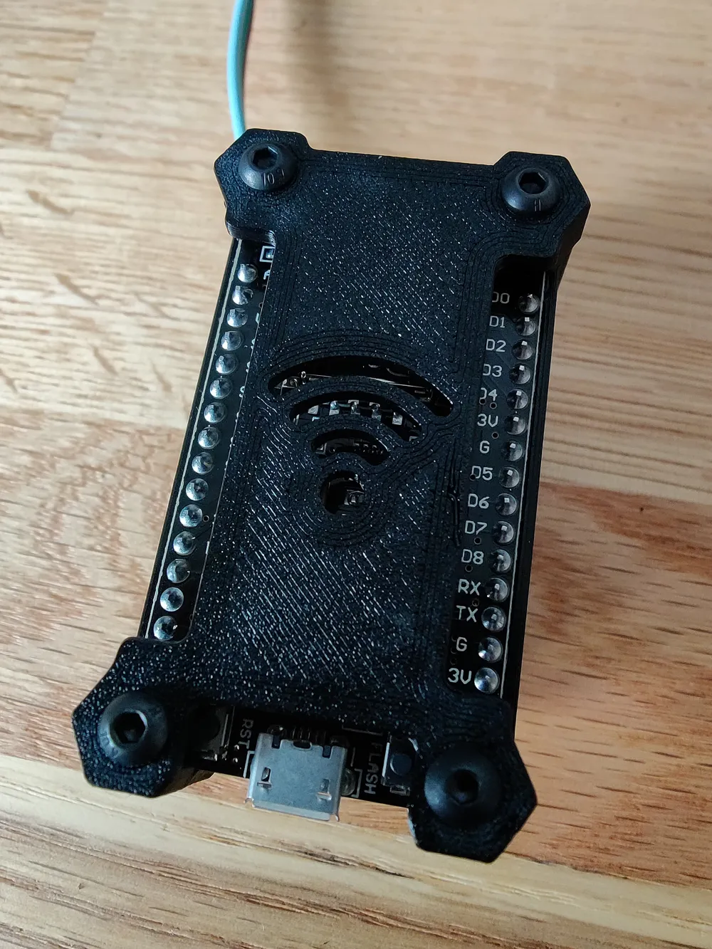 NodeMCU ESP8266 V3 DIN Enclosure by demek3d - MakerWorld