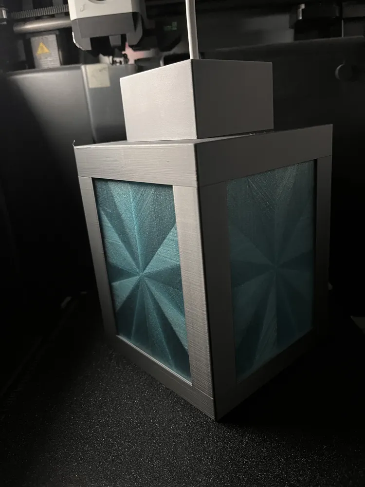 Minecraft Mining lantern inspired window light - Free 3D Print Model ...