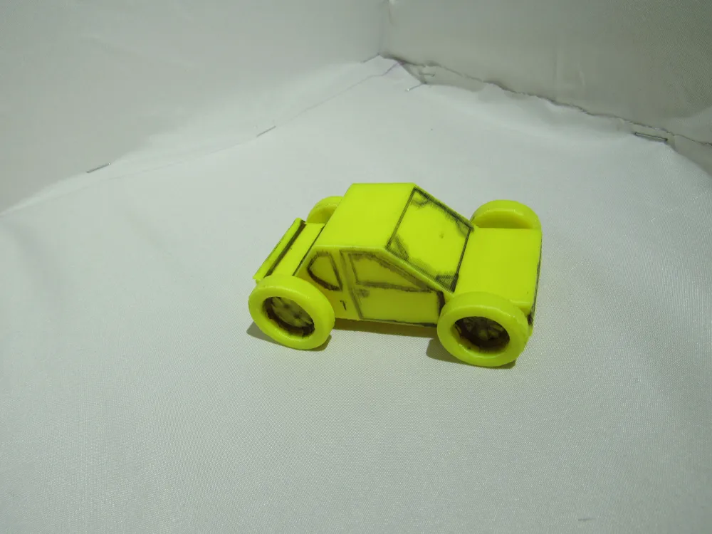 small toy car moving wheels by Edson J creations MakerWorld: Download ...
