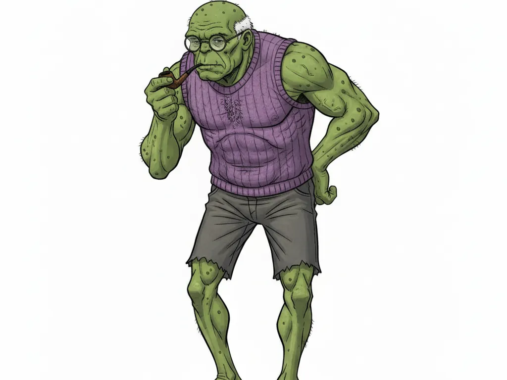 Hulk Grandpa - Free 3D Print Model - MakerWorld