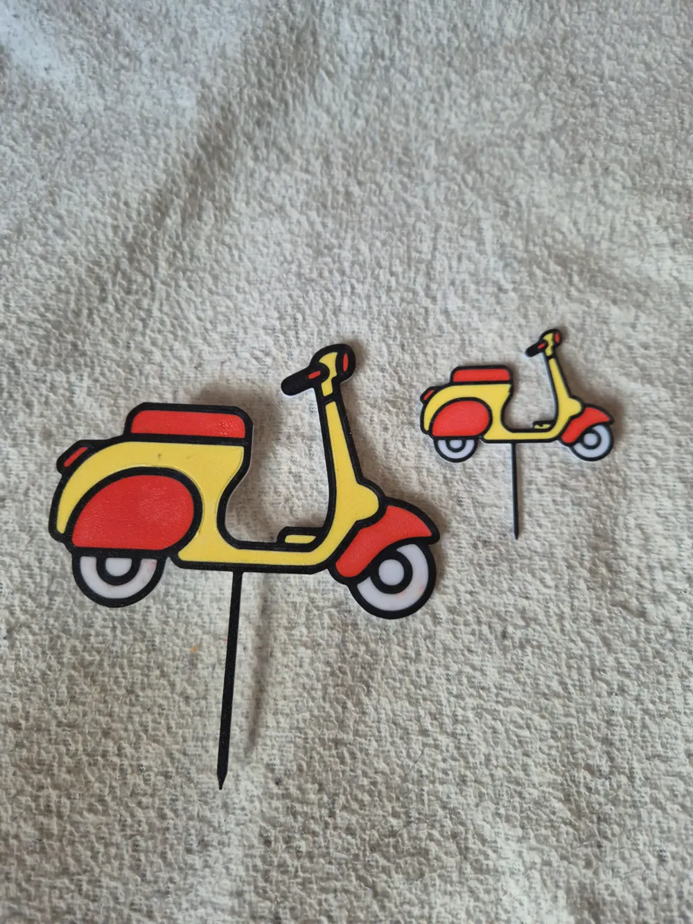 Scooter motorcycle - cake topper with money holder by Jendapce ...