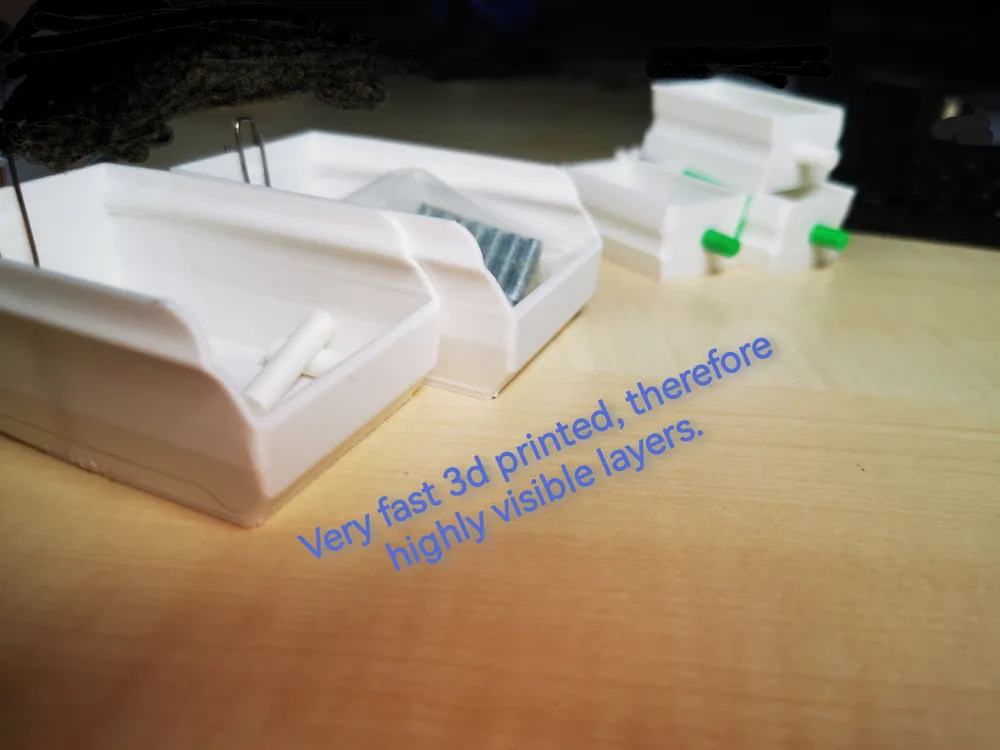 side-to-side & stackable Organizer storage boxes by Artjem MakerWorld: Download Free 3D Models