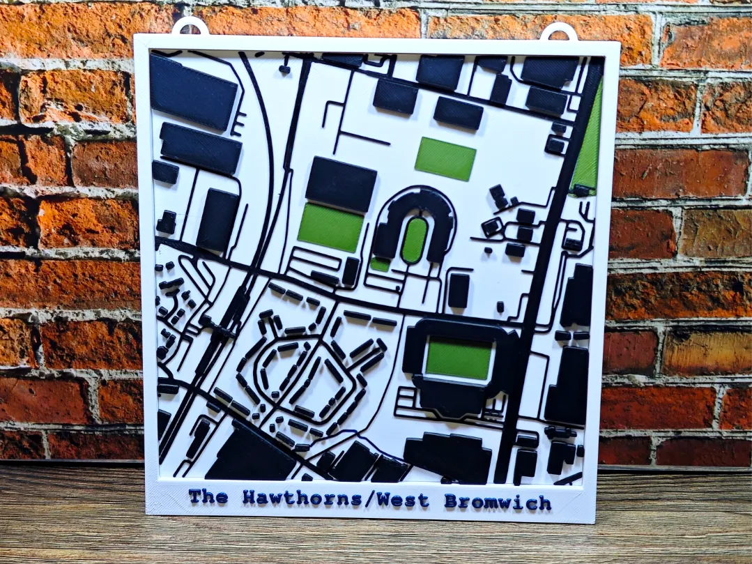 The Hawthorns - West Bromwich Albion 3D Miniatur by sh85_Printing ...