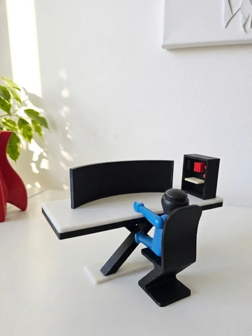 Dining Table Gaming Table Set - Free 3D Print Model - MakerWorld