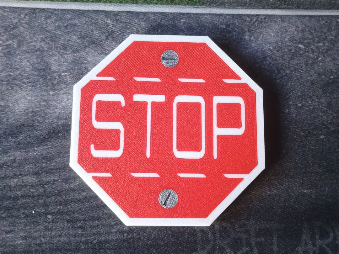 Scrap Mechanic STOP-Schild von Goofy MakerWorld: Kostenlose 3D-Modelle ...