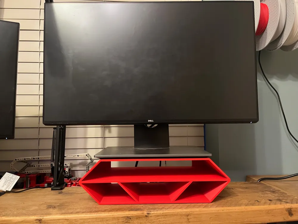 10cm Monitor riser platform x 3 configurations by WWprints - MakerWorld