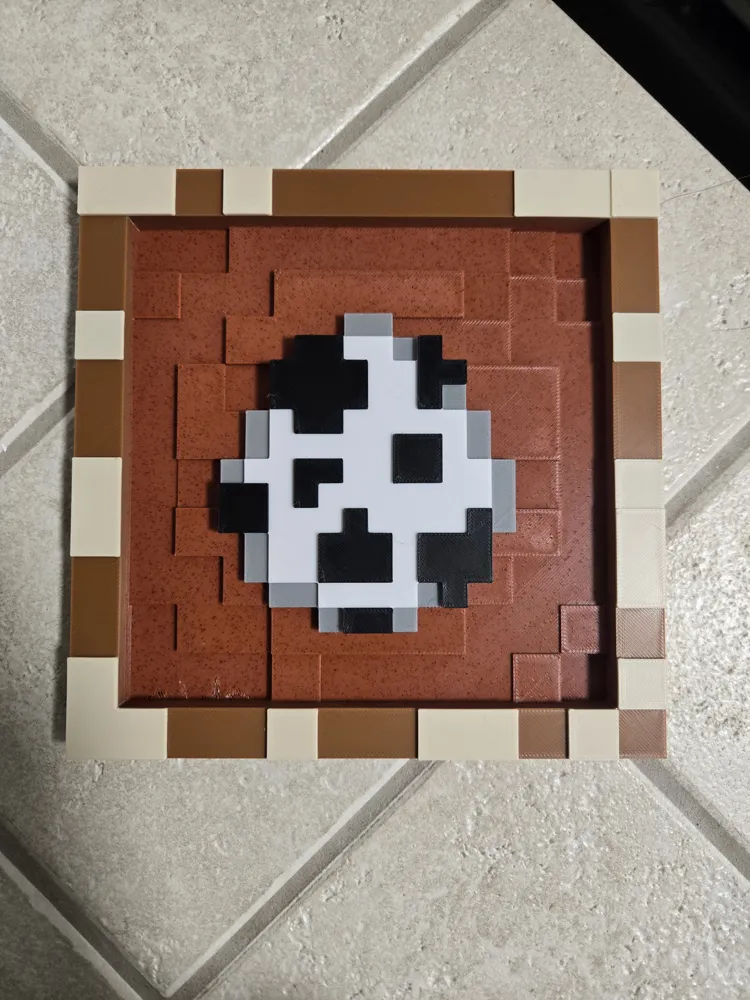 Spawn Egg - Minecraft Item Frame by Printing By Gh6st MakerWorld ...