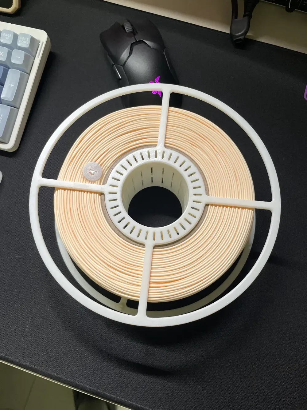 Filament Spool with Desiccant Storage by @AZZZA - MakerWorld