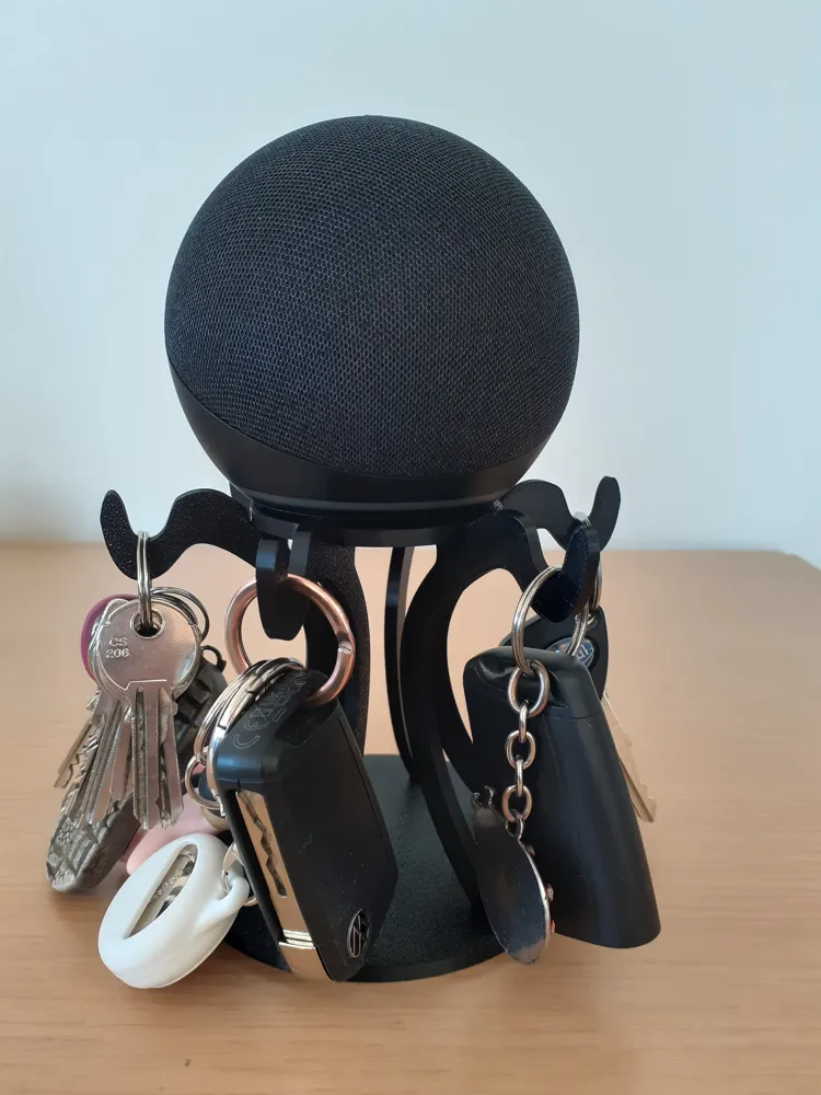 SUPORTE CHAVEIRO PUZZLE ALEXA ECHO DOT - Modelo gratuito para impressão ...