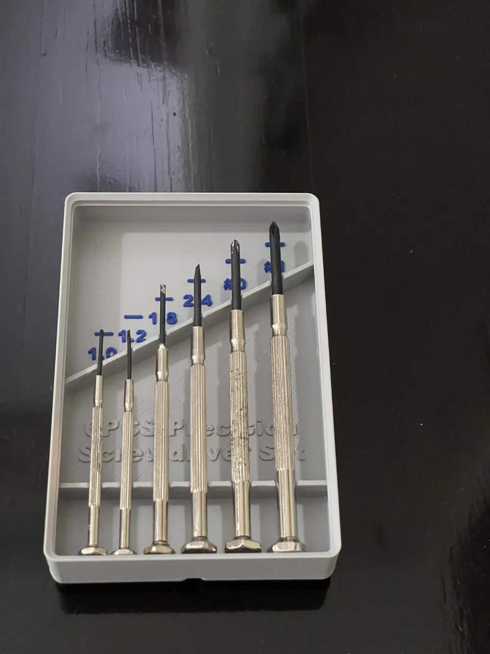 Precision Screwdriver Box for Gridfinity System - Free 3D Print Model ...