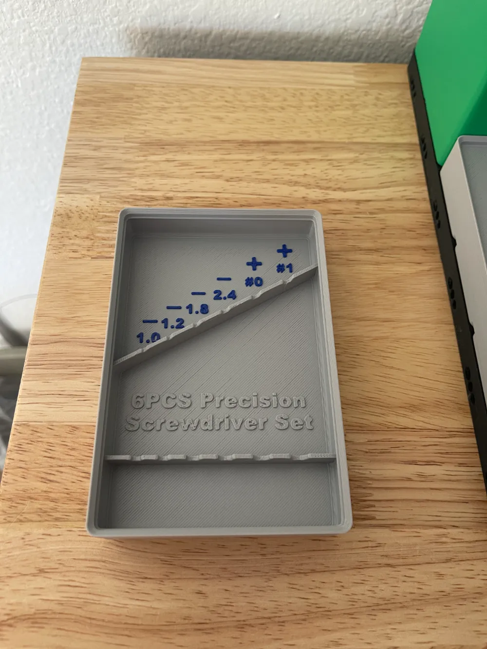 Precision Screwdriver Box for Gridfinity System - Free 3D Print Model ...