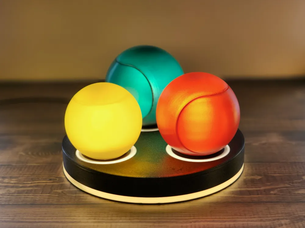 Decorative Tennis Ball Light by Jal Shah - MakerWorld