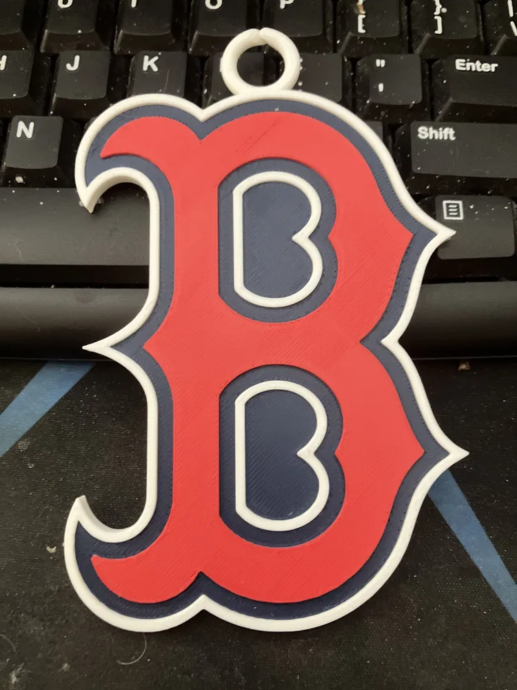 Boston Red Sox hype chain by HowieJ MakerWorld: Download Free 3D Models