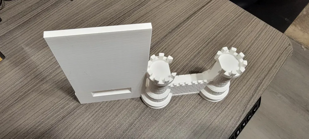 Castle Card Square Reader Holder Remixed by Sidrael.jd MakerWorld ...