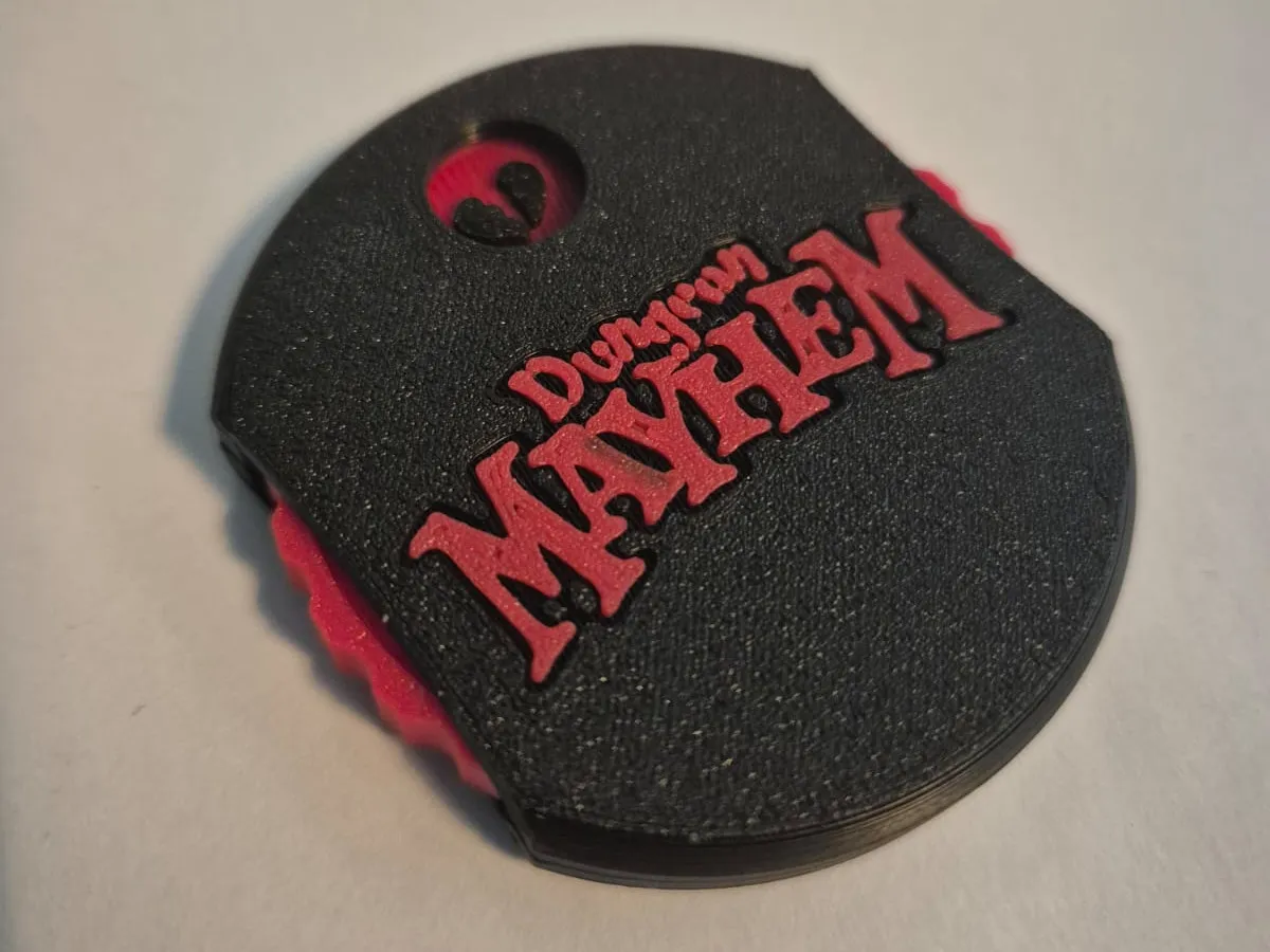 Dungeon Mayhem Health Tracker - Free 3D Print Model - MakerWorld