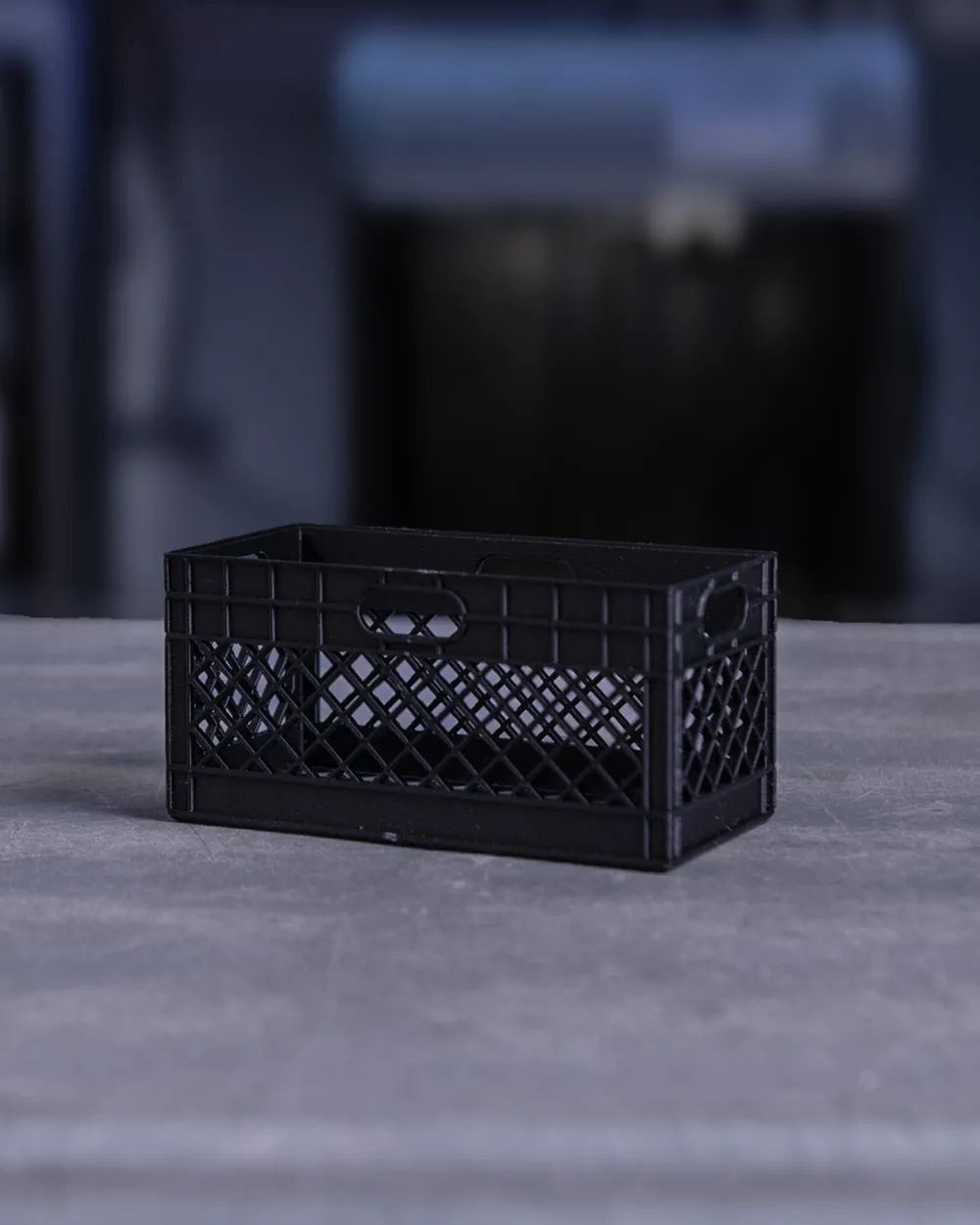 Stackable Milk Crate | Square and Rectangle - Free 3D Print Model ...
