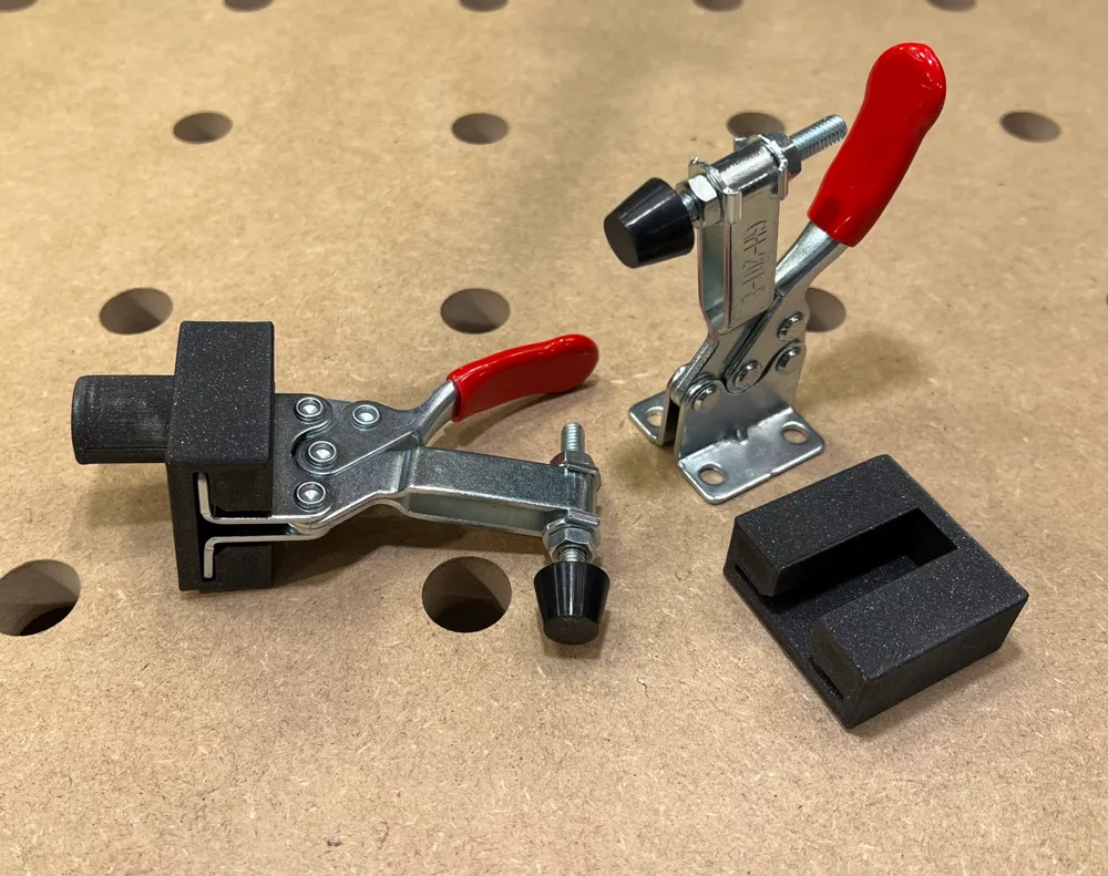 MFT GH201B Toggle Clamp Benchdog Adapter 19 / 20mm - Free 3D Print ...