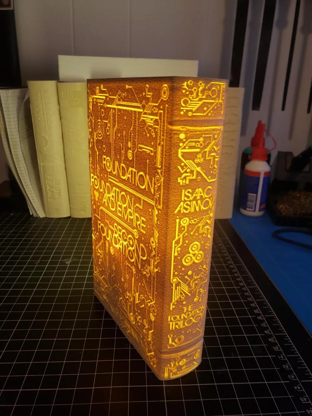 Lithophane Books (The Foundation Trilogy) by MeasureOnceCutTwice ...