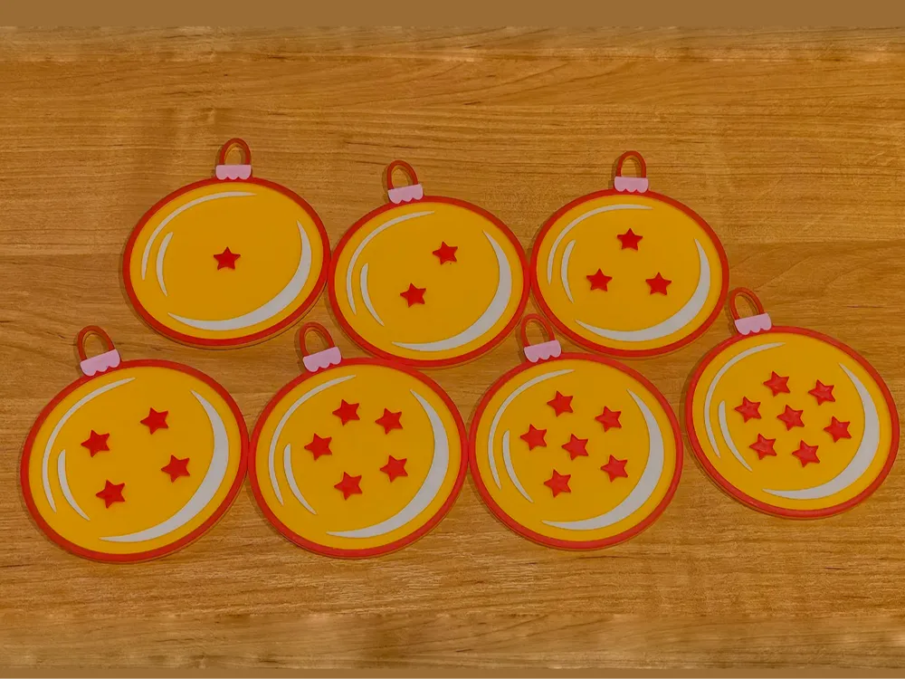 Dragon Ball Christmas Ornaments Son Goku by Emashi - MakerWorld