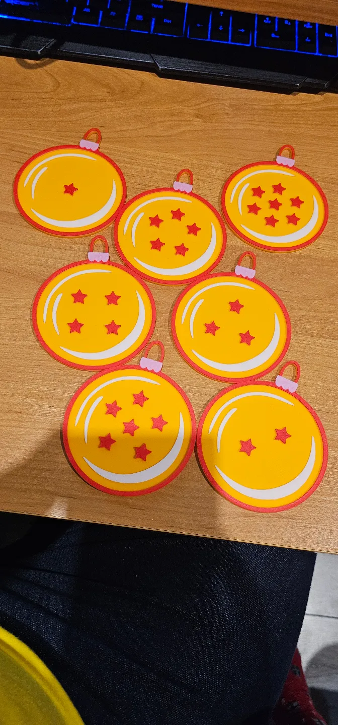 Dragon Ball Christmas Ornaments Son Goku by Emashi - MakerWorld