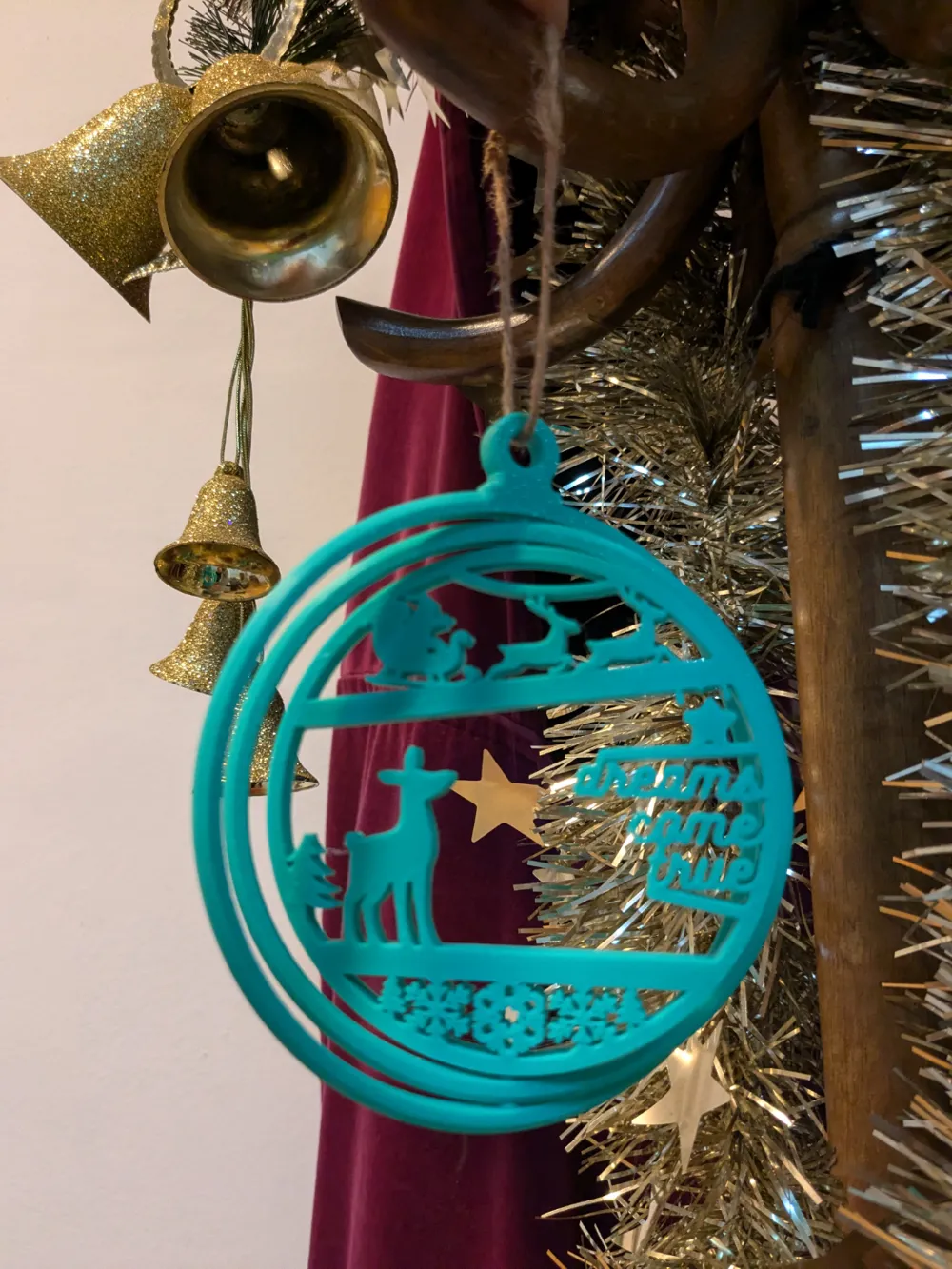 Christmas Tale Ornament - "Dreams Come True" by Simple&Effective ...