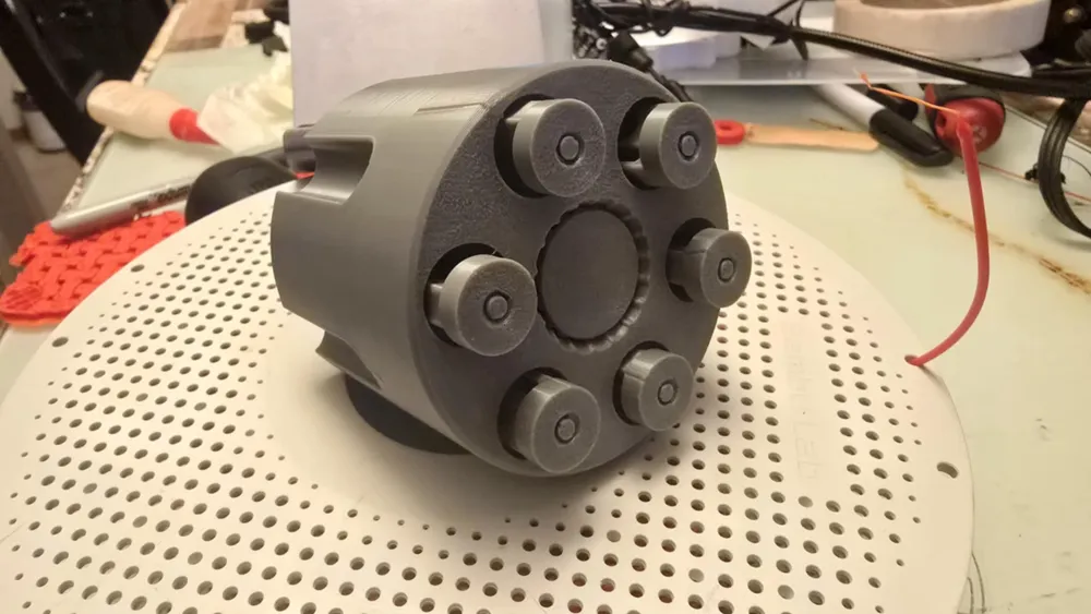 Cowboy Revolver Fidget Toy by Jeon MakerWorld: Download Free 3D Models