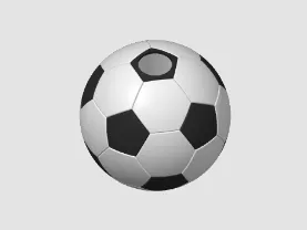 Soccer Ball Straw Topper - Free 3D Print Model - MakerWorld