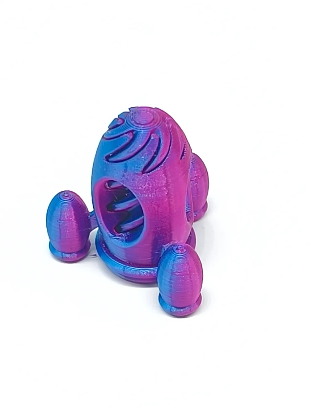 Spiral Space Rocket (Fidget Vortex Toy) by 森苏亚 - MakerWorld