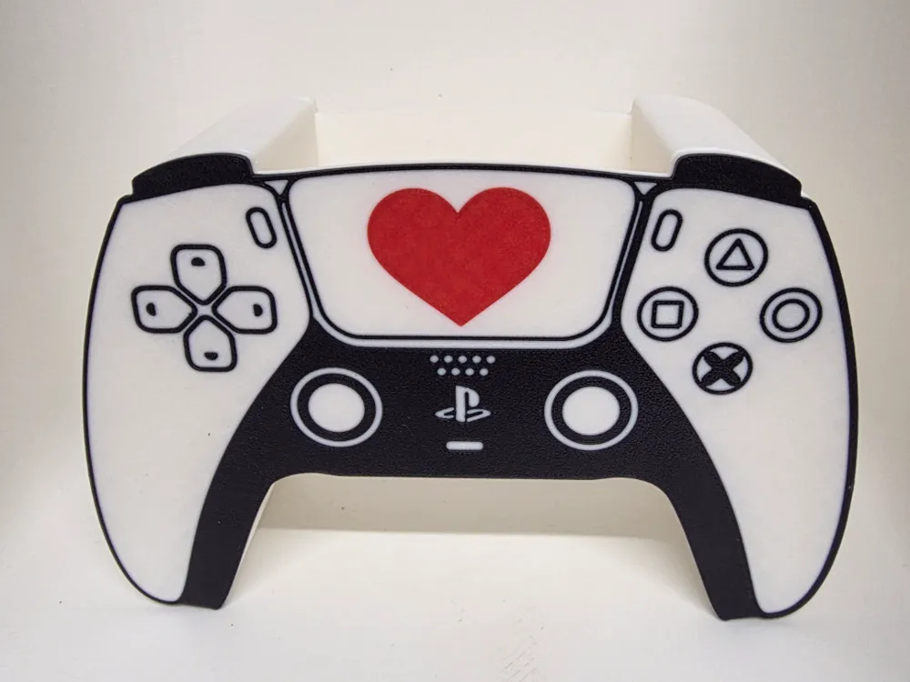 Valentines Day Ps5 Controller Gift Box - Free 3D Print Model - MakerWorld