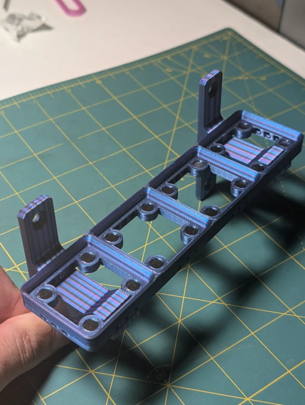 Gridfinity Baseplate Wall Mount Bracket V3 Remixed by unklecosmo - MakerWorld