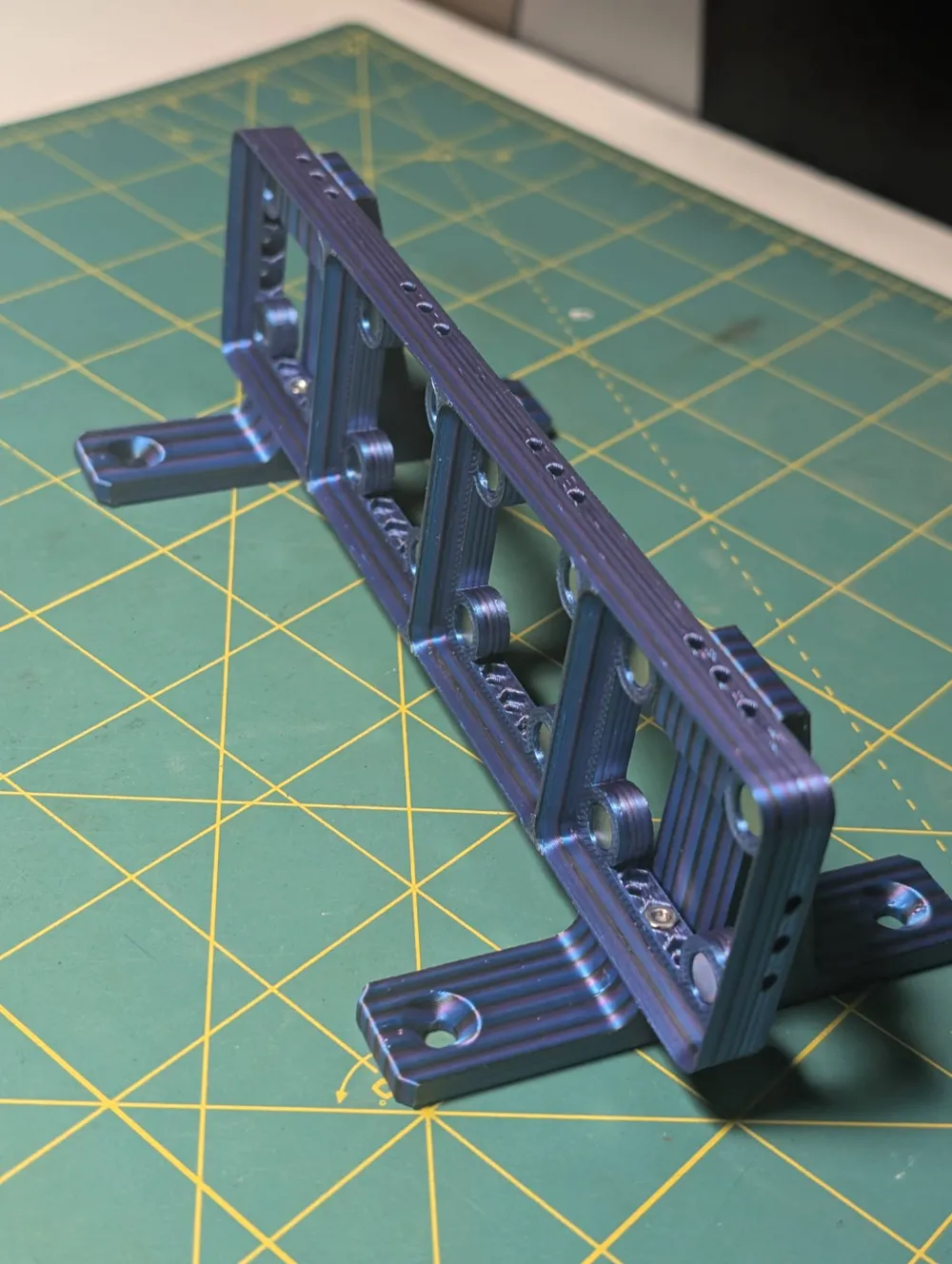 Gridfinity Baseplate Wall Mount Bracket V3 Remixed by unklecosmo - MakerWorld