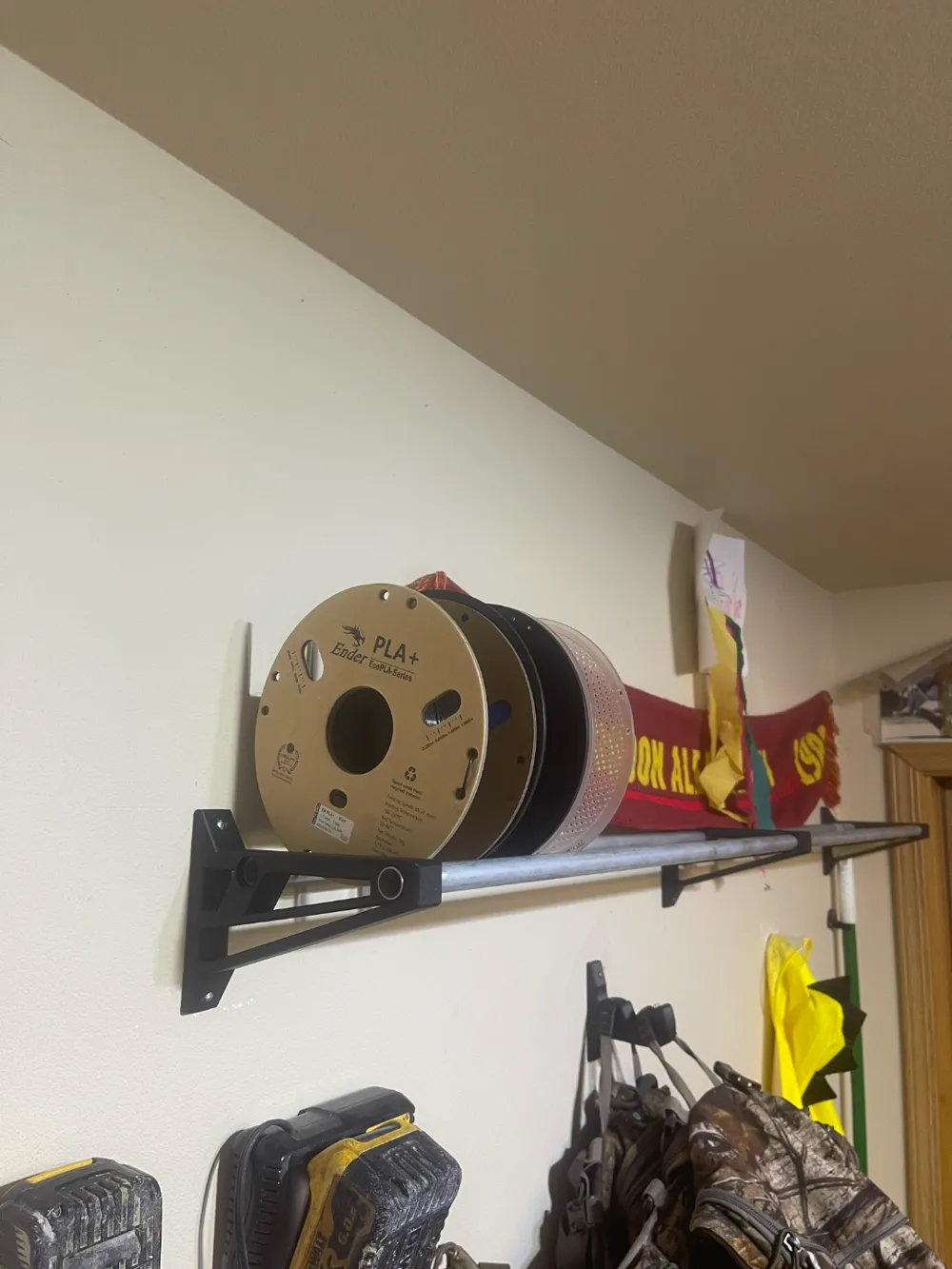 Filament Shelves with 1/2" conduit by Brycescheller - MakerWorld