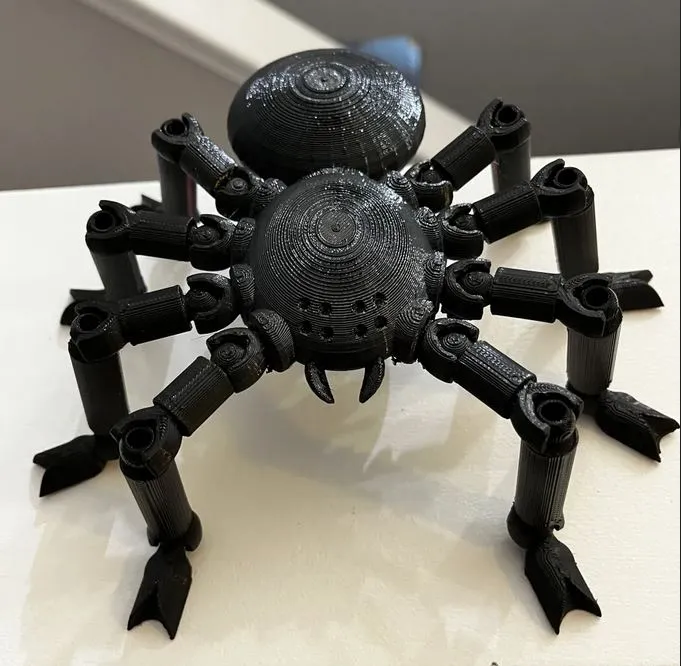Posable Articulated Spider by DuckpocalypseMakerWorld: Download Free 3D ...