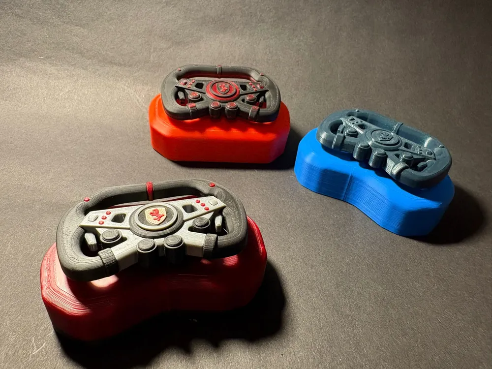 FERRARI FIDGET -steering wheel - Free 3D Print Model - MakerWorld