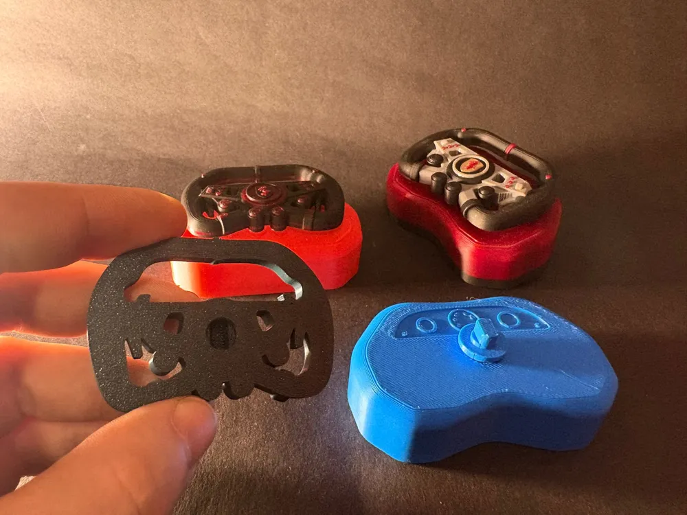 FERRARI FIDGET -steering wheel - Free 3D Print Model - MakerWorld