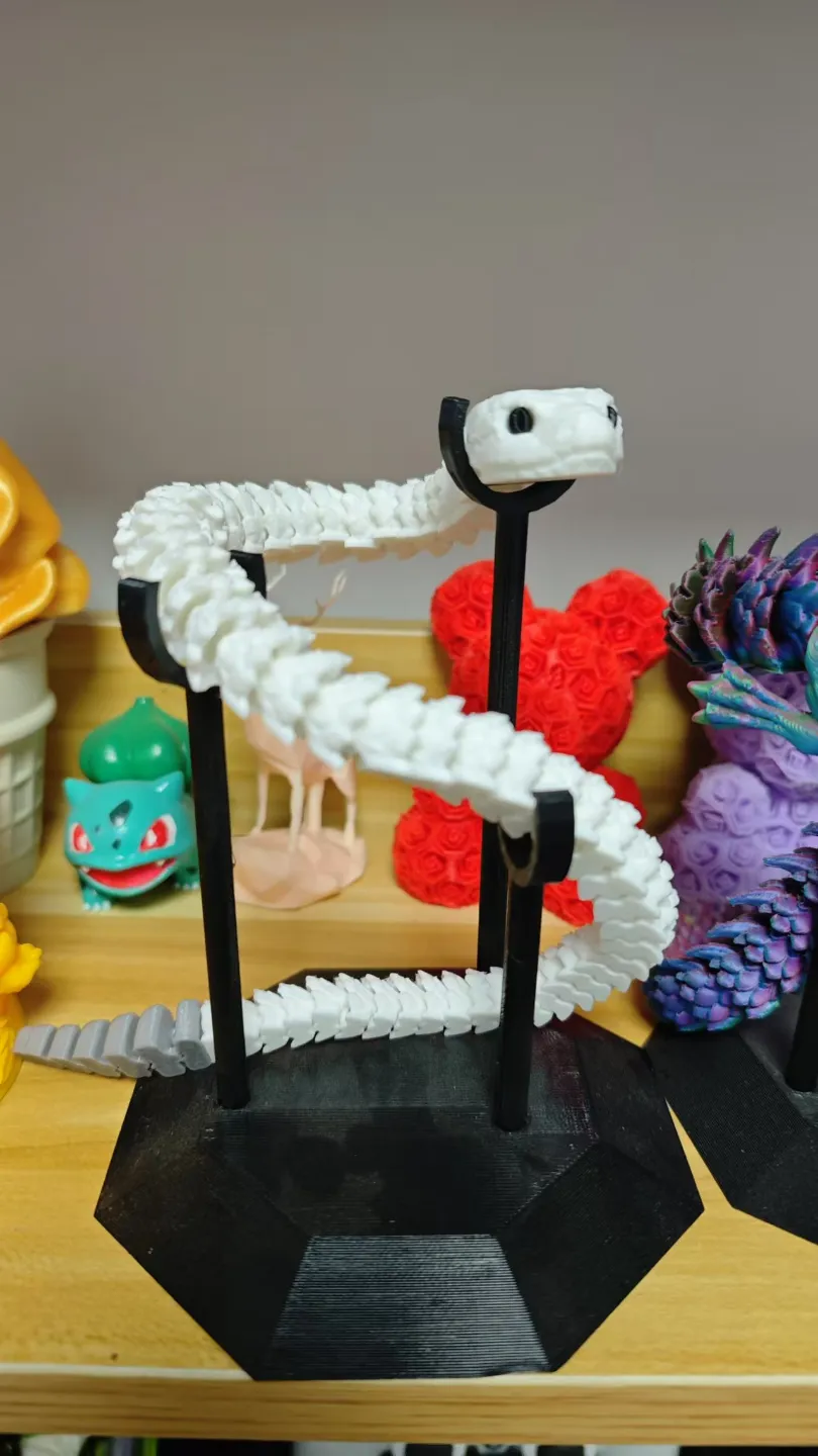 Articulated Snake Stand Snake Stand Dragon Stand Hinged Snake Stand ...