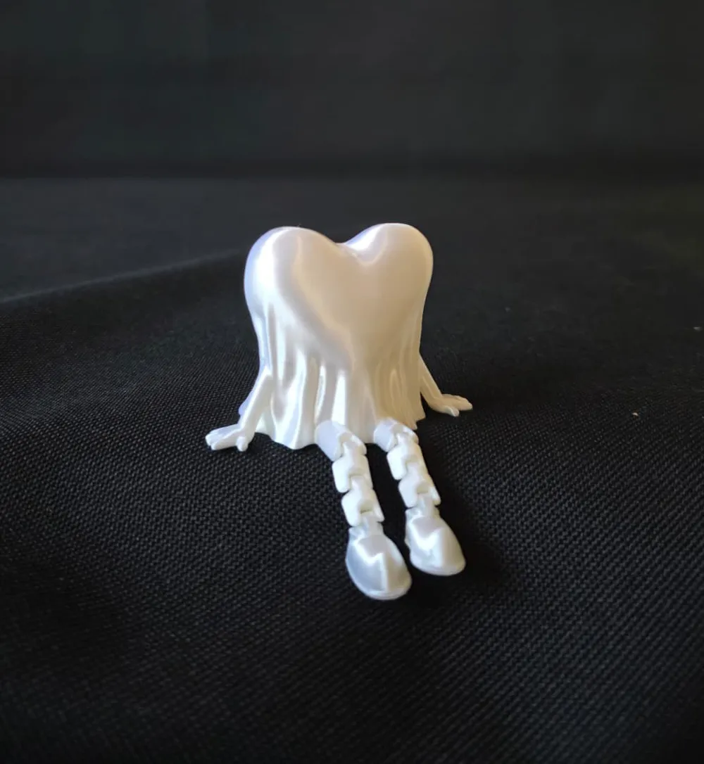 Articulated Ghost Heart for Halloween by Ireality MakerWorld: Download ...