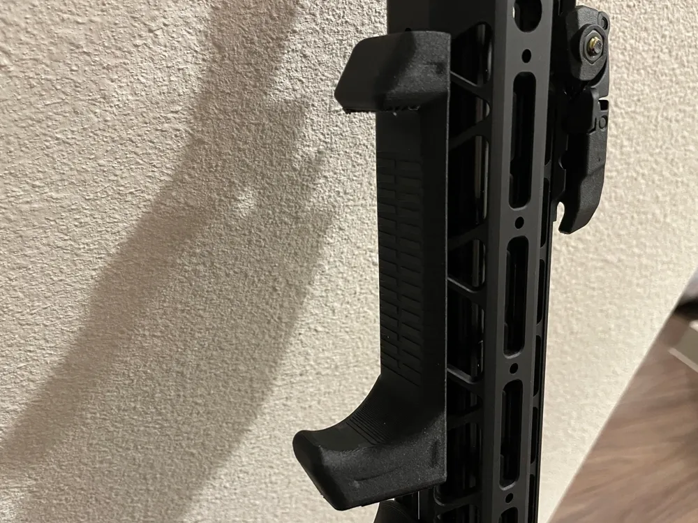 (Snap In) M-LOK Hand Stop Grip - Free 3D Print Model - MakerWorld