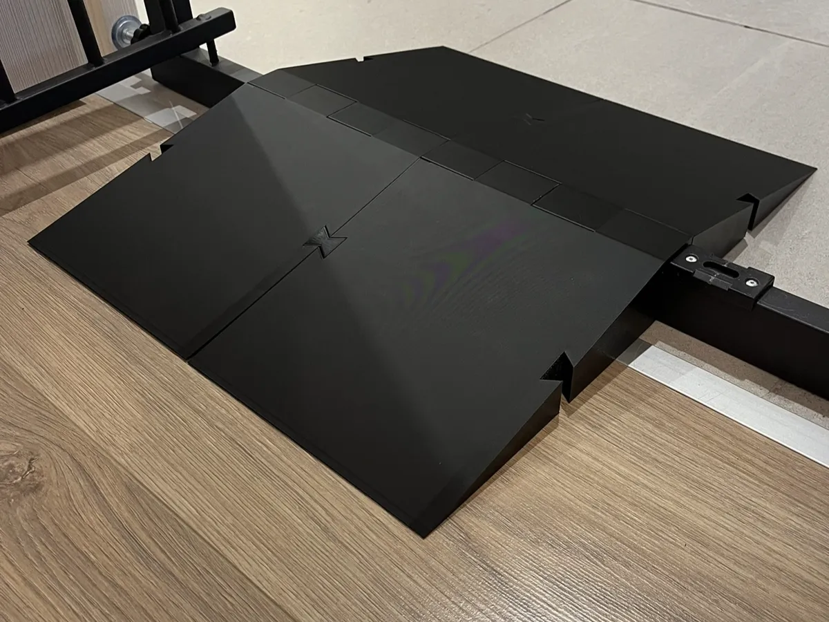 Robot vacuum ramp for baby gate - Free 3D Print Model - MakerWorld