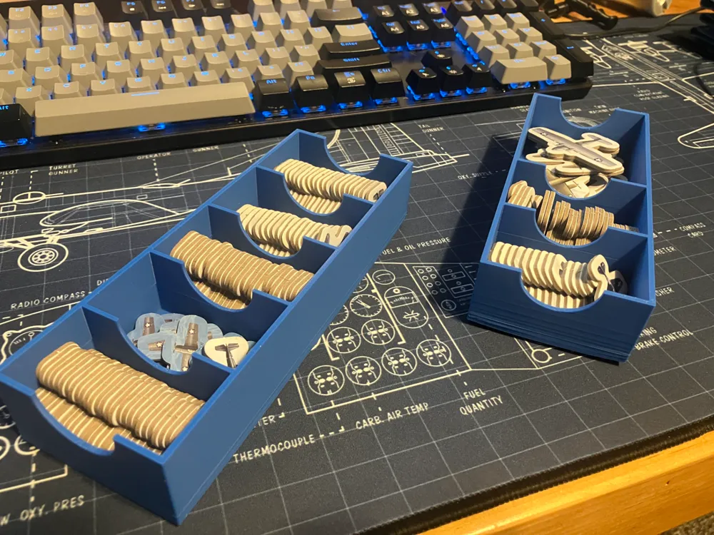 Fighters of the Pacific Board Game Custom Trays by HolyHappiness ...