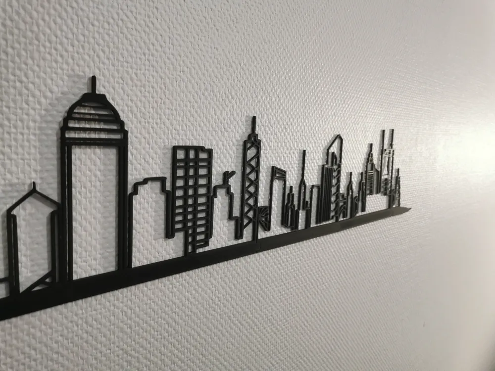 Infinity skyline wall by Mat3g - MakerWorld